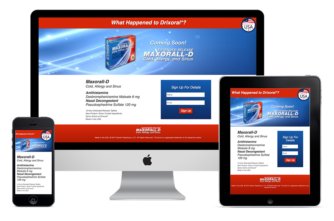 Maxoral - Microsite - Night Crew Studio